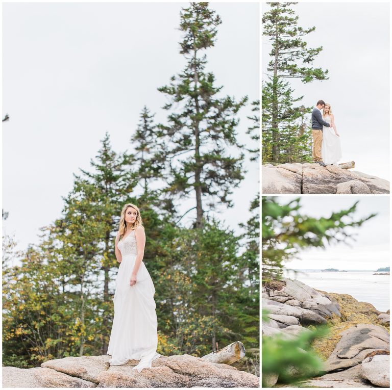 Soft and Romantic Coastal Styled Shoot in Deer Isle, Maine - Andrea ...