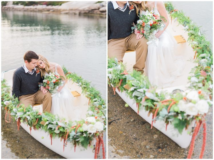 Soft and Romantic Coastal Styled Shoot in Deer Isle, Maine - Andrea ...