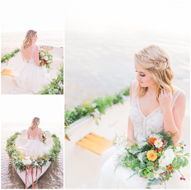 Soft and Romantic Coastal Styled Shoot in Deer Isle, Maine - Andrea ...