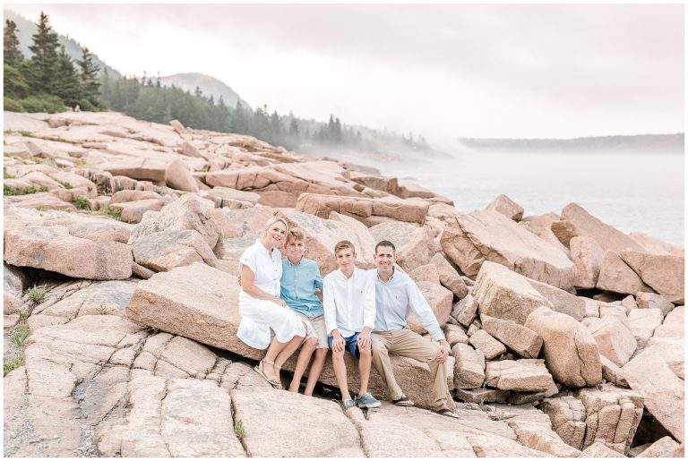 Top 10 Best Acadia Portrait Location Ideas - Andrea Simmons Photography