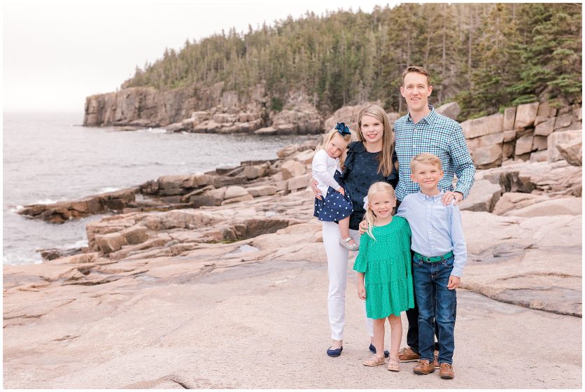 The Metzger Family | Acadia National Park Family Photographer - Andrea ...